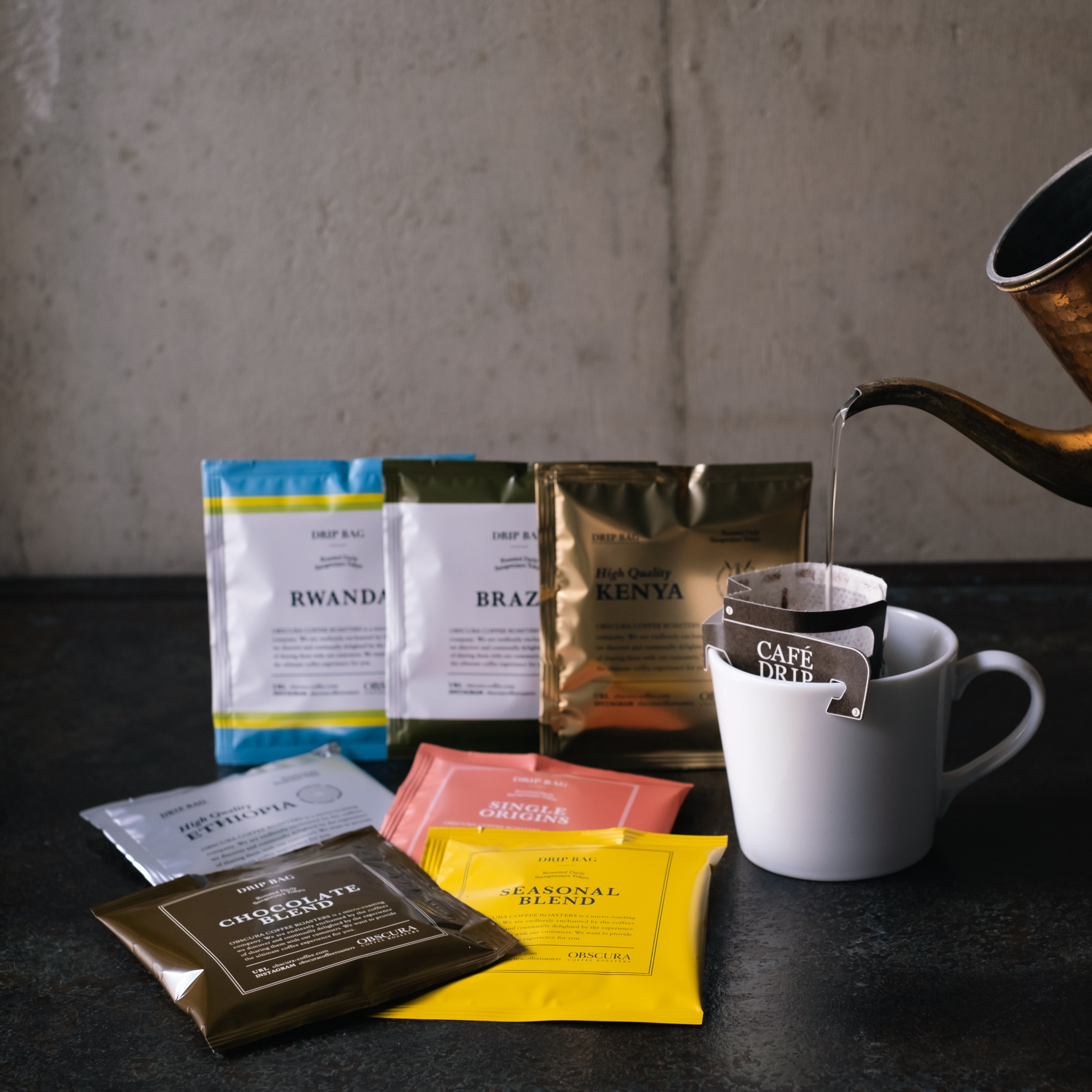 Drip Bag – OBSCURA COFFEE ROASTERS